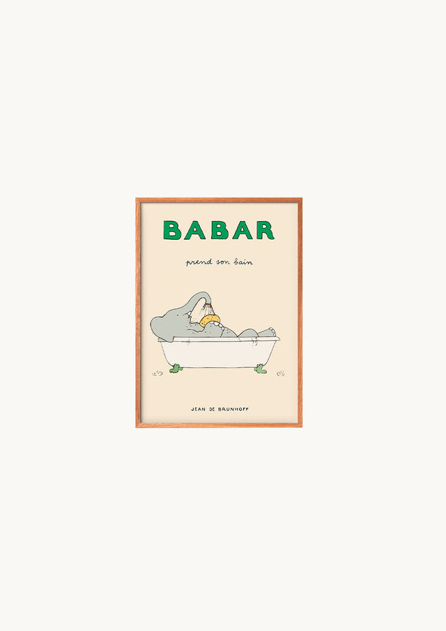 'Le Bain' Plakat fra Empty Wall Store | Studio Mini